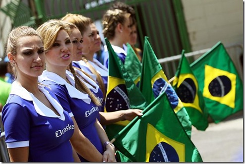 Photos of beautiful Grid girls F1 Interlagos Sao Paulo Brazil 2010 ...